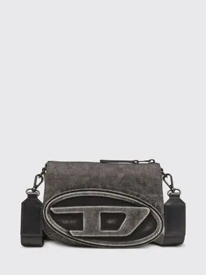 DIESEL® 1dr Washed Denim Bag - Black