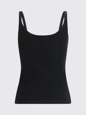 Off-White Basic Cotton Tank Top - Black