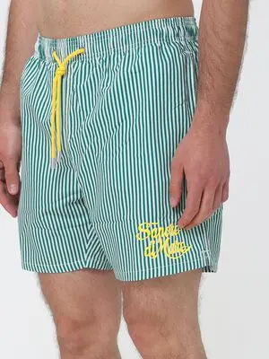 MC2 SAINT BARTH Swimsuit With Logo - Multicolor