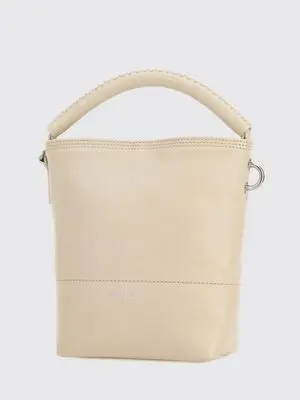 Burberry B Clip Mini Bucket Bag In Smooth Calfskin Leather