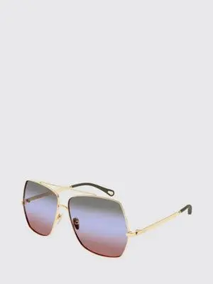 Chloé Metal Sunglasses - Brown