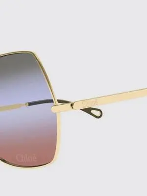 Chloé Metal Sunglasses - Brown
