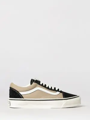 VANS Old Skool Sneakers In Cotton Canvas And Suede - Black