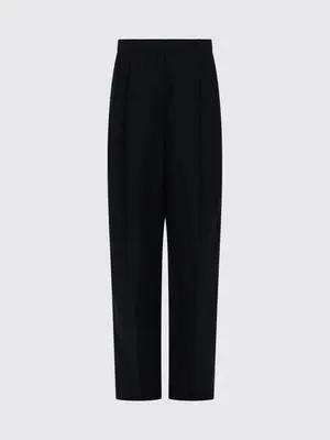 Fabiana Filippi Linen Blend Wide Leg Trousers - Blue