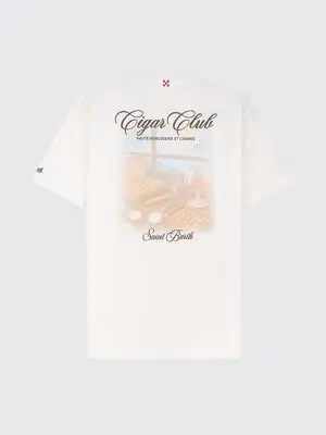 MC2 SAINT BARTH Printed Cotton T-shirt - Bianco 4