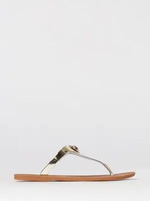 Kurt Geiger Maddison Laminated Rubber Sandal - Bronze