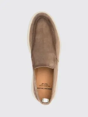 Officine Creative Bones Suede Loafers