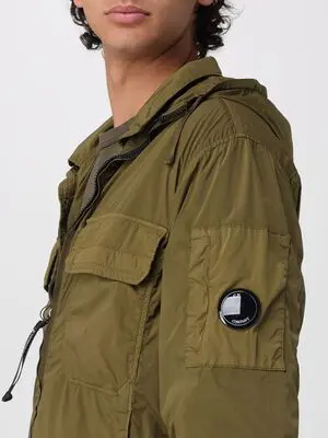 C.P. COMPANY Regenerated Econyl® Nylon Windbreaker Jacket - Green