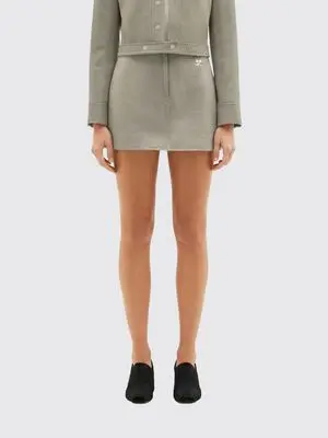 COURREGES Skirt Colour Grey