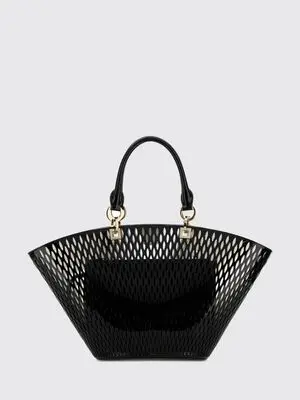 TOM FORD Perforated Leather Bag - Black