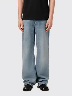 AMI Paris Wide Leg Jeans - Blue
