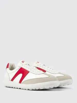 Camper Lace-up Leather And Suede Sneakers