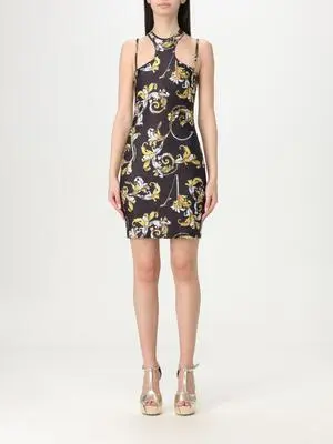 Versace Mini Dress With Baroque Print