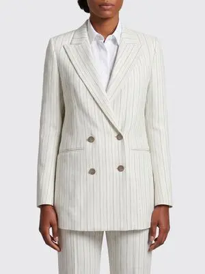 Jacob Cohen Pinstriped Double-breasted Blazer - White