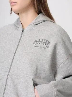 GANNI Sweatshirt Colour - Yellow Cream