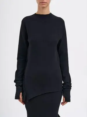 MARC LE BIHAN Asymmetrical Ribbed Jumper