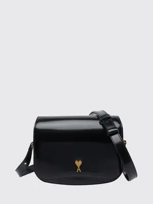 AMI Paris Crossbody Bag - Black