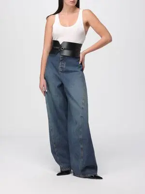 Alaïa Wide Leather Belt