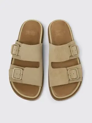 Camper Lluc Suede Sandals - Brown