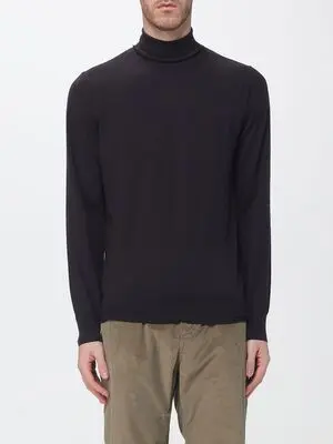 PAOLO PECORA Fine Knit Roll Neck Jumper - Black 1
