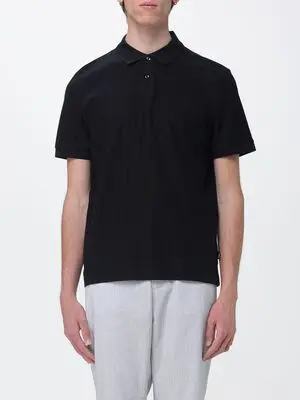 BOSS Cotton Polo Shirt - Black