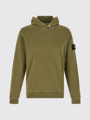Stone Island Cotton Hoodie - Green