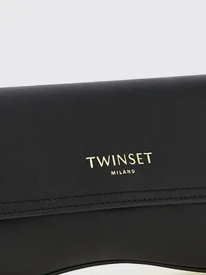TWINSET Leather Bag - Black