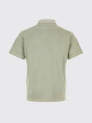 Stone Island Cotton Polo Shirt With Logo - Sage