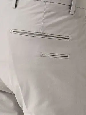 BRIGLIA 1949 Stretch Cotton Chino Trousers - Pearl