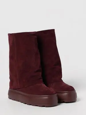 Casadei Suede Platform Boots