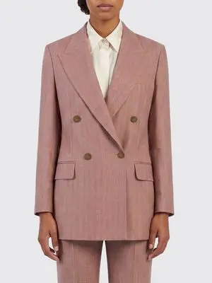 Jacob Cohen Pinstriped Double-breasted Blazer - Pink