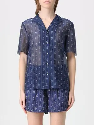 Tory Burch Printed Short Sleeve Shirt
