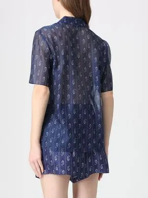 Tory Burch Printed Short Sleeve Shirt