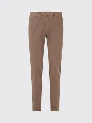 BRIGLIA 1949 Tailored Trousers - Brown