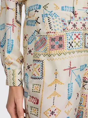 Momoni Trousers - Cream
