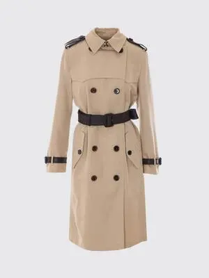 Burberry Double-breasted Cotton And Silk Trench Coat
