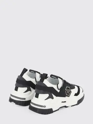 Philipp Plein Knit Bi Monogram Low-top Sneakers