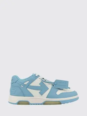 Off-White Out Of Office" Leather Sneakers - Beige