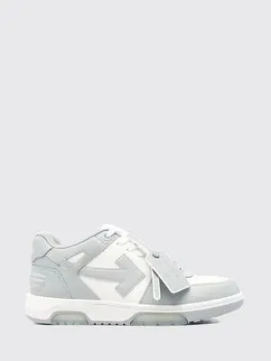 Off-White Out Of Office Leather Sneakers - Bianco 3