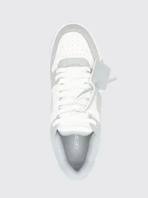Off-White Out Of Office" Leather Sneakers - Bianco 3