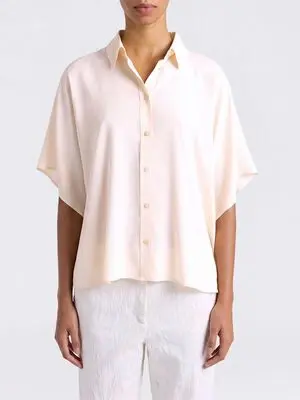 Momoni Silk Blend Shirt - White