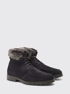 Santoni Lace-up Ankle Boots