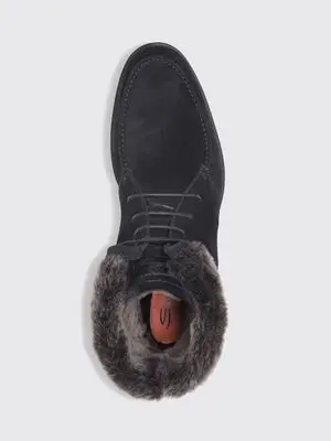 Santoni Lace-up Ankle Boots