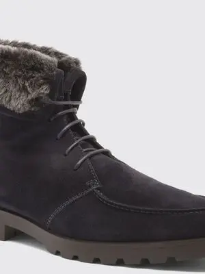 Santoni Lace-up Ankle Boots