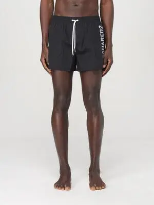 Dsquared2 Swim Shorts With Logo - Black