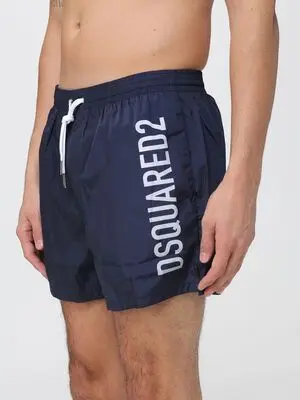 Dsquared2 Swim Shorts With Logo - Navy