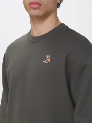 Maison Kitsuné Cotton Crew Neck Sweatshirt