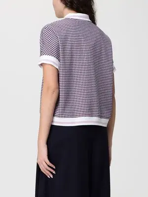 Marni Vichy Cotton Polo Shirt - Blush Pink