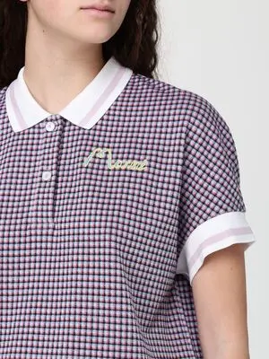 Marni Vichy Cotton Polo Shirt - Blush Pink