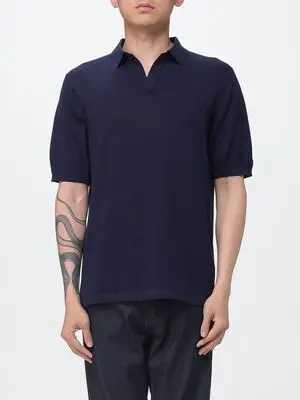 MC2 SAINT BARTH Cotton Polo Shirt - Navy